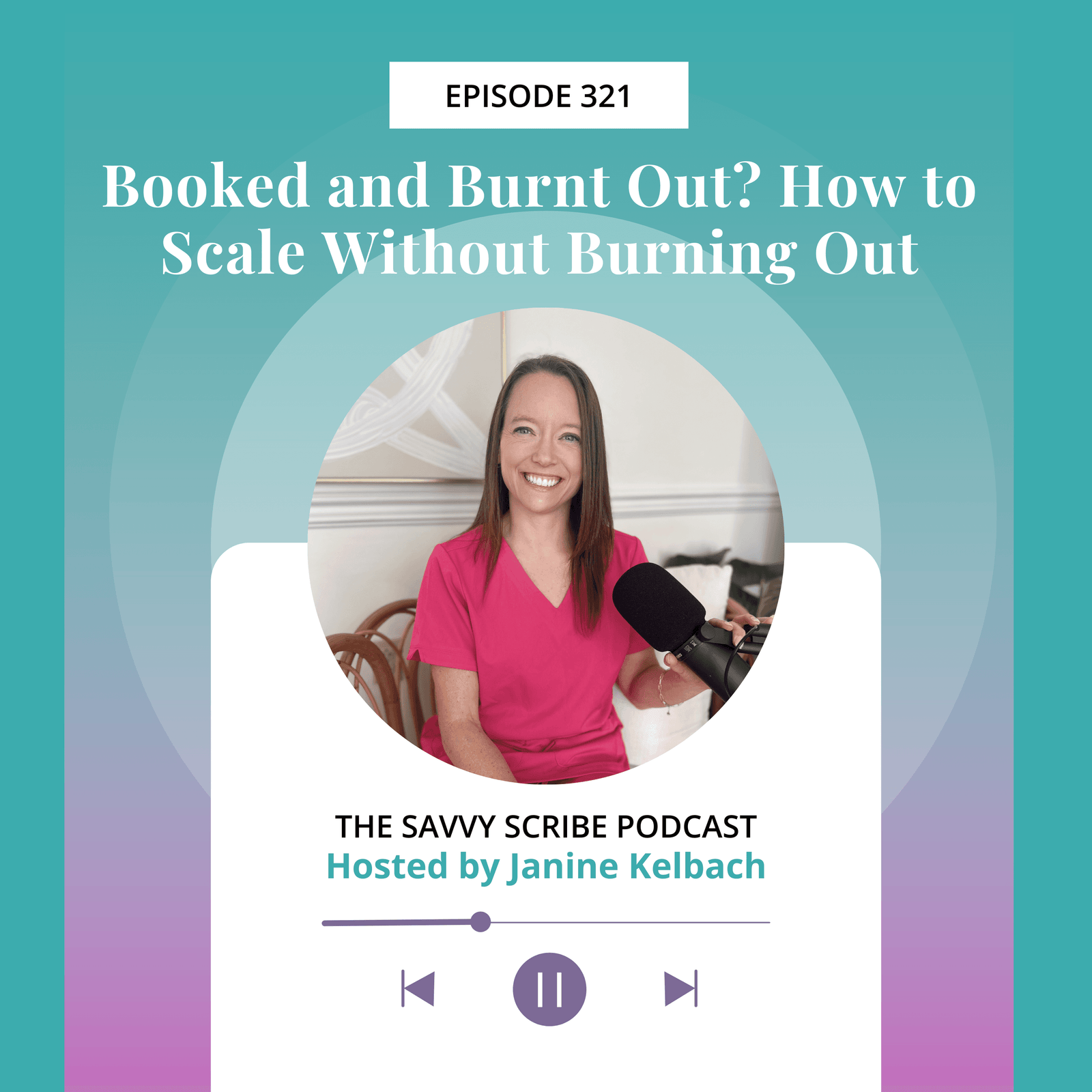 EP321: Booked and Burnt Out? How to Scale Without Burning Out - Savvy ...